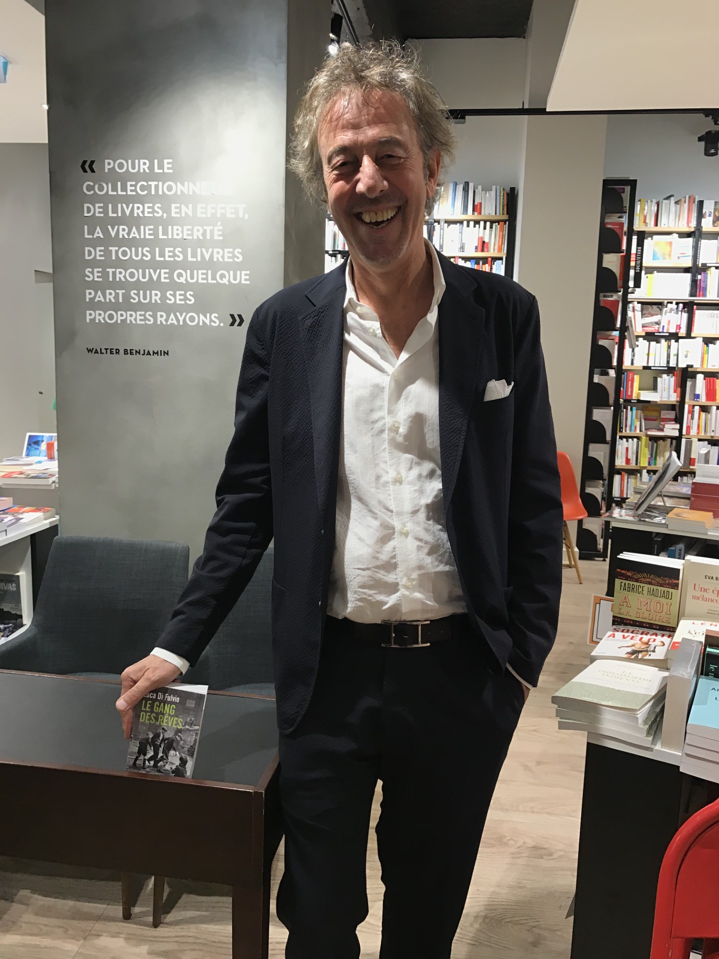 Le comédien et écrivain italien Luca Di Fulvio est décédé à 66 ans ...