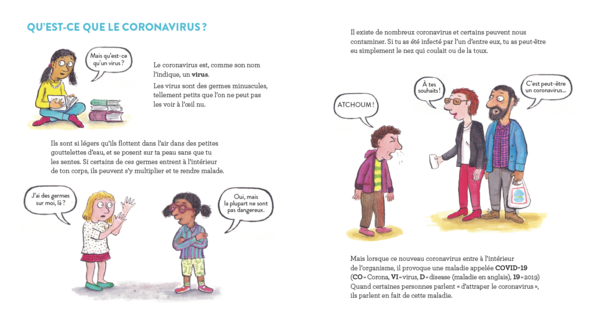 Un guide gratuit sur le coronavirus pour les enfants - Livres Hebdo