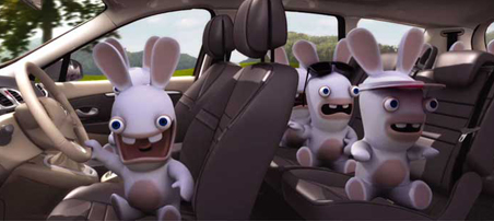 Les Lapins crétins à la conquête du 9e art - Livres Hebdo