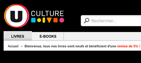Système U lance un site de vente de livres - Livres Hebdo