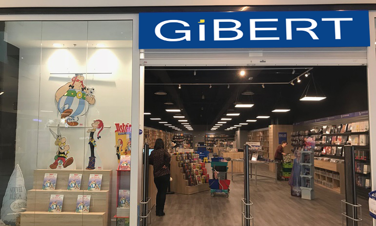 Gibert : nouveau logo, nouveau format - Livres Hebdo